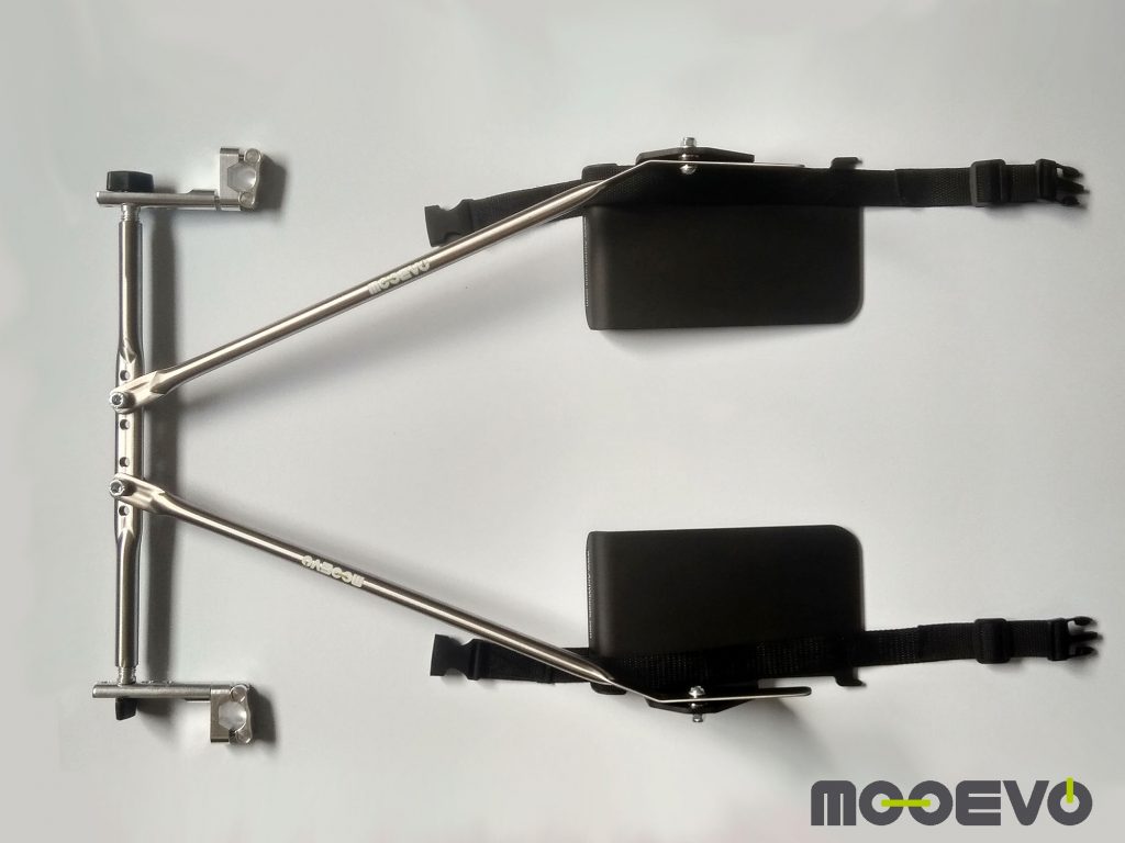 Mooevo Kit: Hoverboard to Wheelchair Adapter