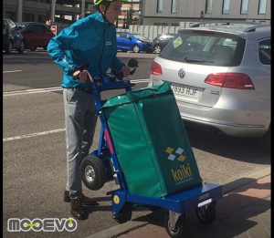 Carro eléctrico de reparto urbano mixto MOOEVO
