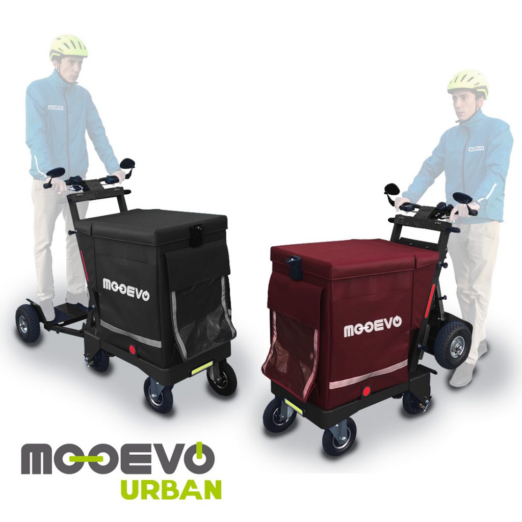 Carro eléctrico de reparto urbano mixto MOOEVO