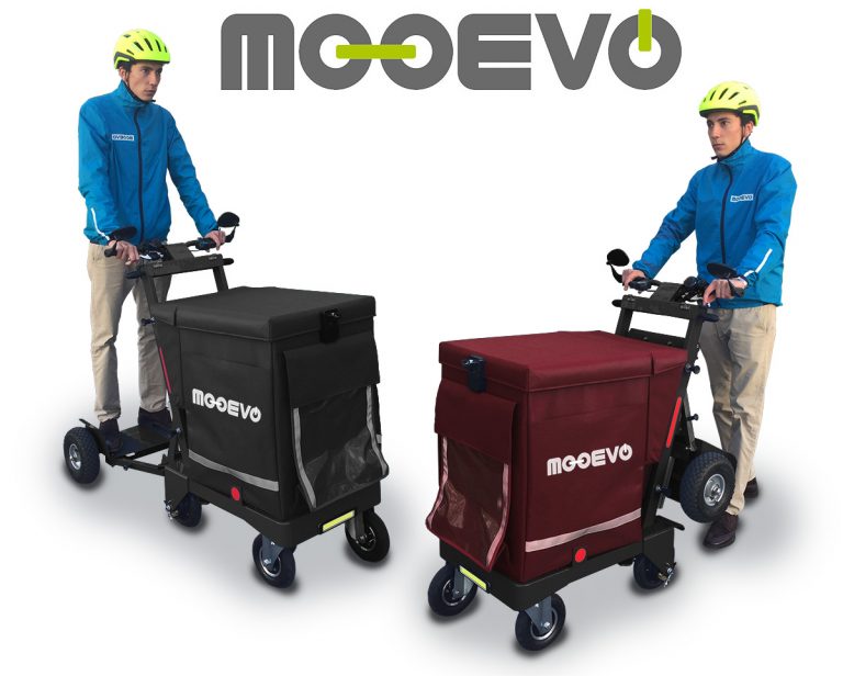Carro eléctrico de reparto urbano mixto MOOEVO