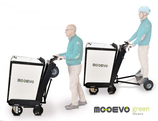 Patinete eléctrico para trabajar de repartidor