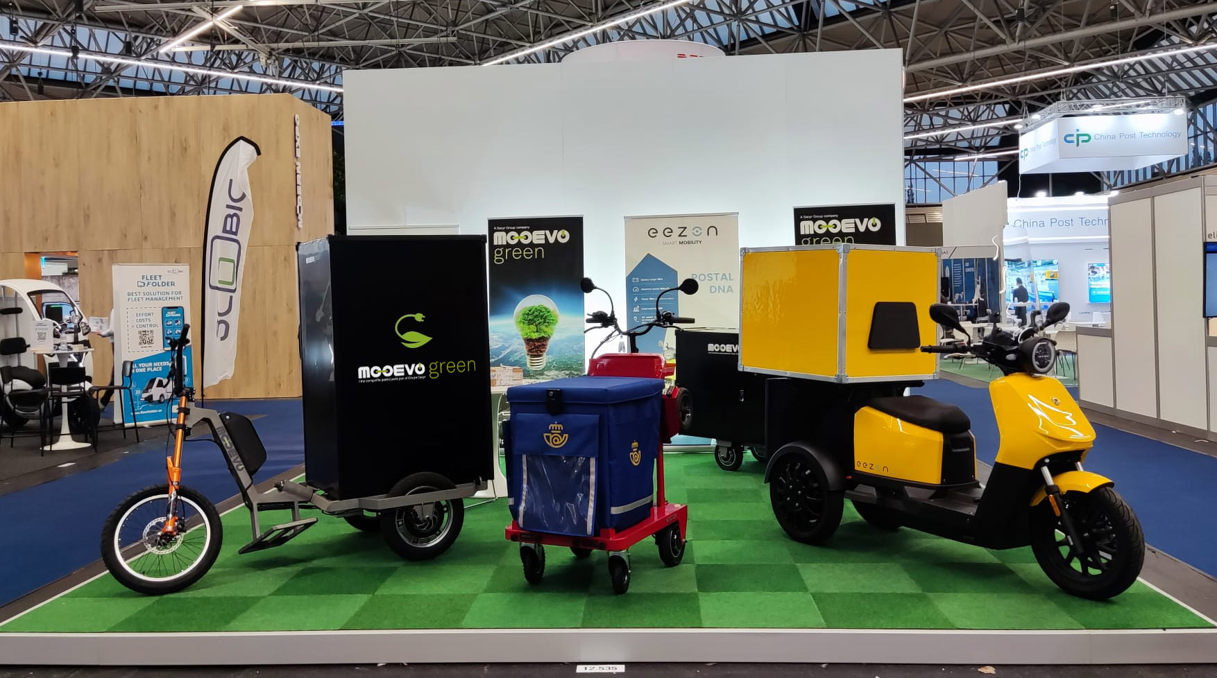 MOOEVO Green en la Parcel+Post Expo 2023 en Amsterdam